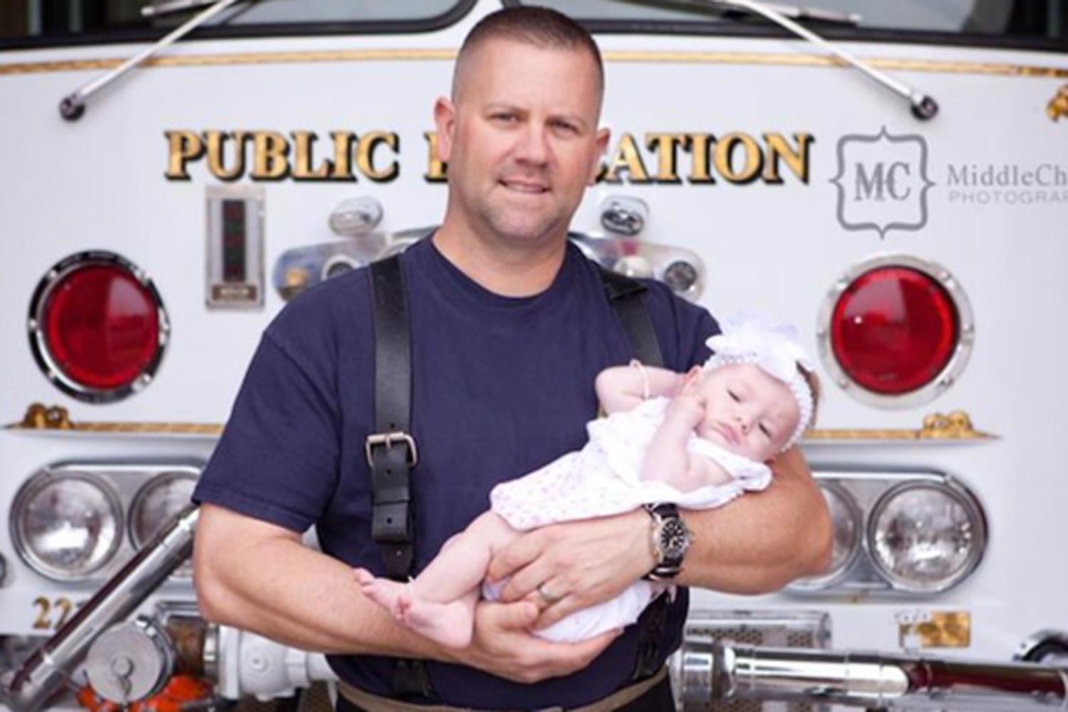 Fireman adopts baby after delivering her during a callout | that's life!