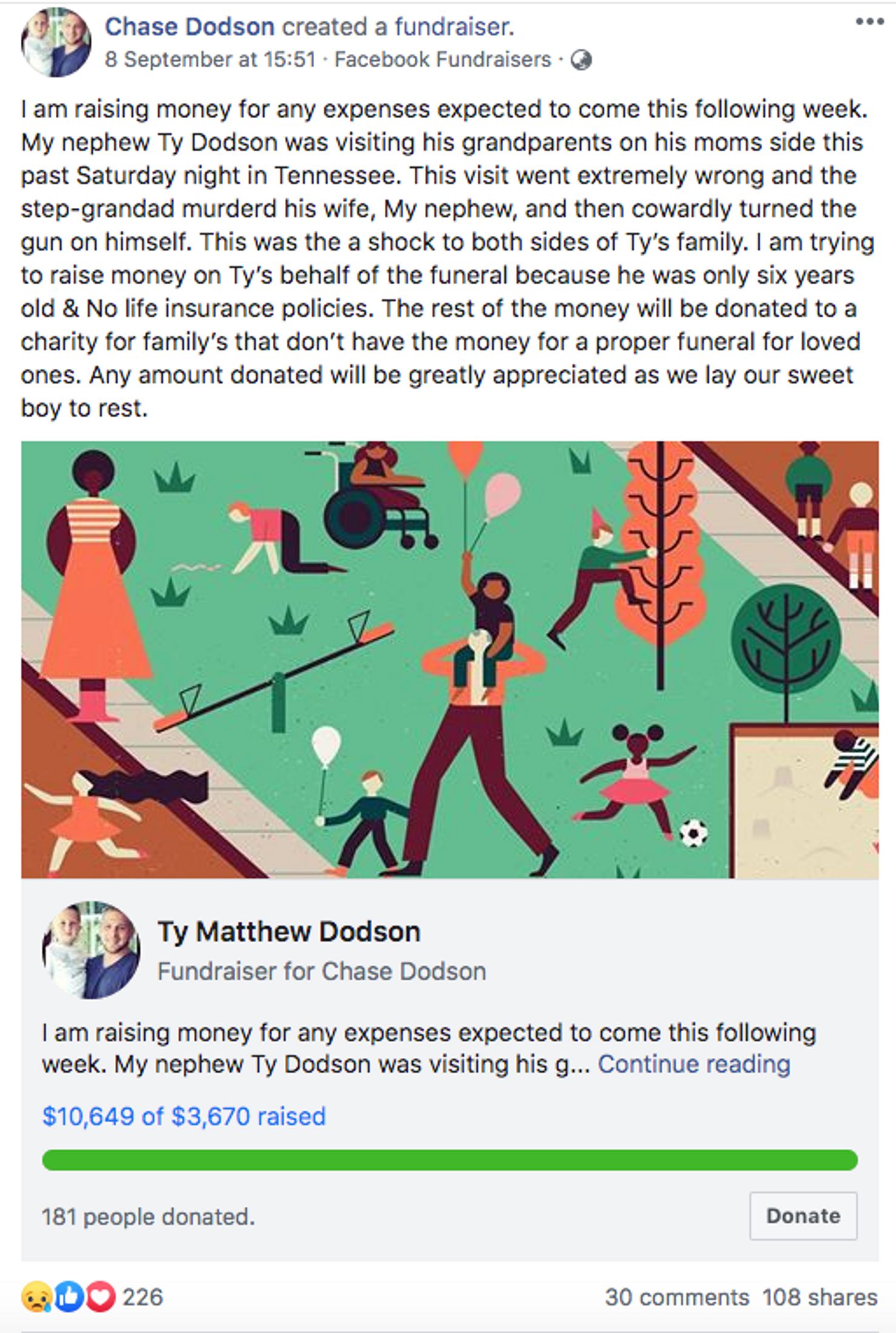 Grandfather Terry Majors believed to have killed grandson Ty Dodson, 6 ...