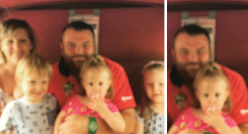 The heartbreaking story behind this blurry family photo | that's life!
